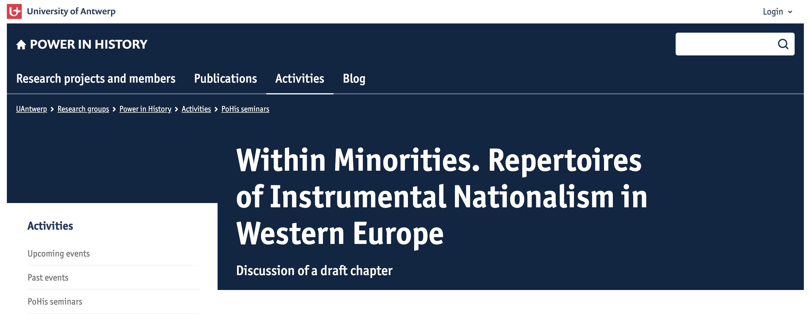 National Indifference and Instrumental Nationalism in Western Europe ...